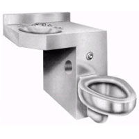 Lavatory and Toilet Combination Security Units